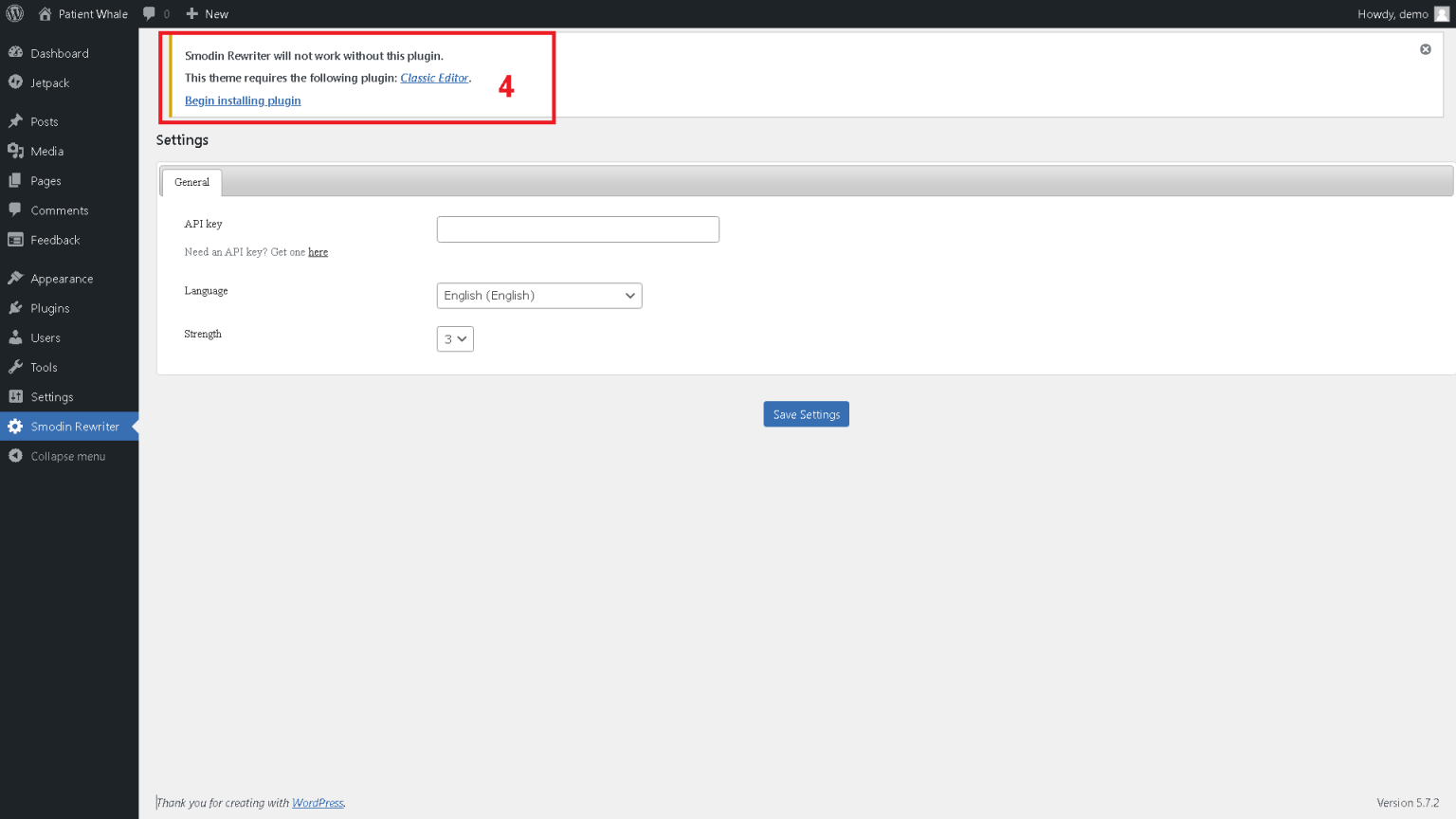 How to Install Rewriter Plugin for WordPress - Writing Guide - SmodinBlog